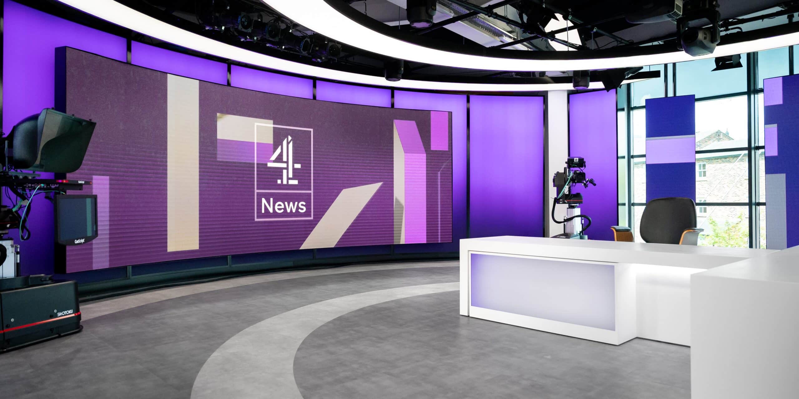 East On Projects delivers new Channel 4 News Leeds studio and newsroom ...
